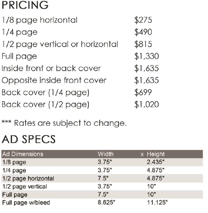 Community Guide Advertiser Info - Table Rock Lake Chamber of Commerce